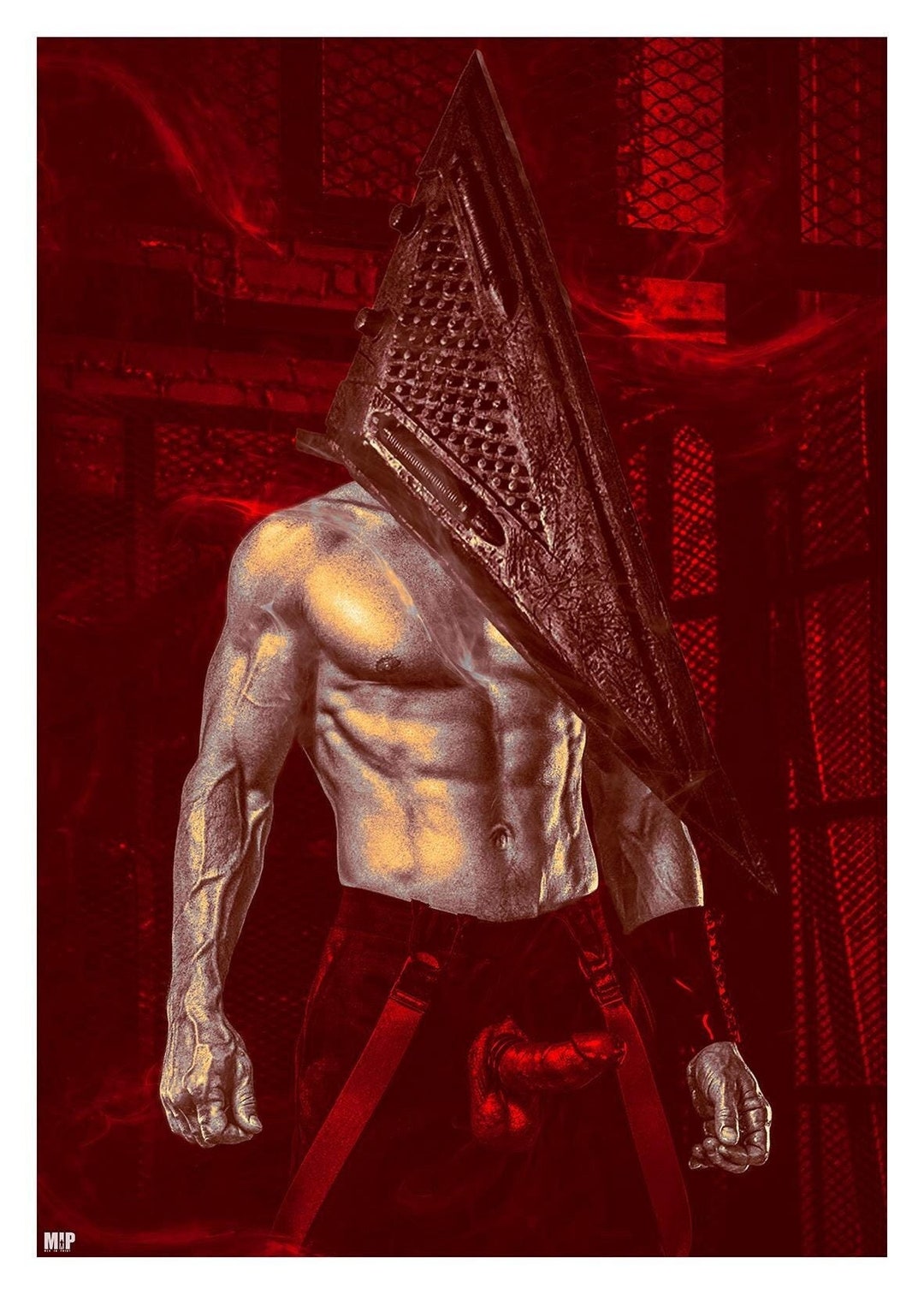 Pyramid Head Poster - Etsy