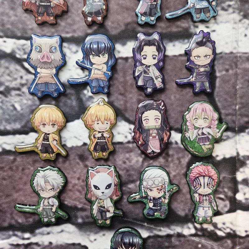 Demon Slayer Badge Reel - Etsy