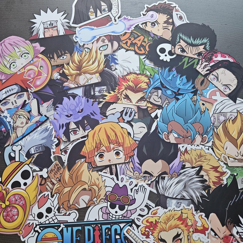 Anime Car Decal - Etsy