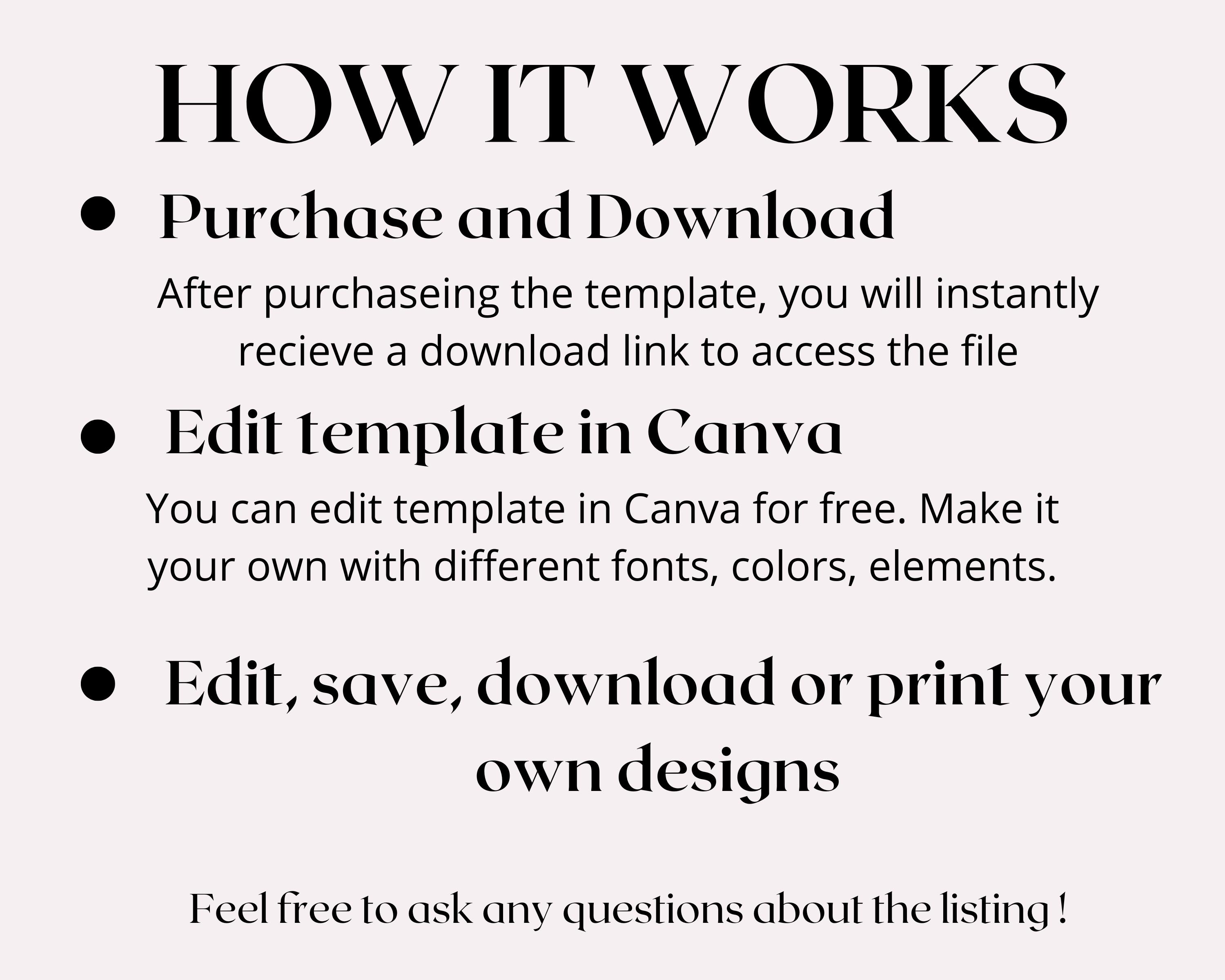 2025 Vision Board Kit: Editable Templates (digital Download) - Etsy
