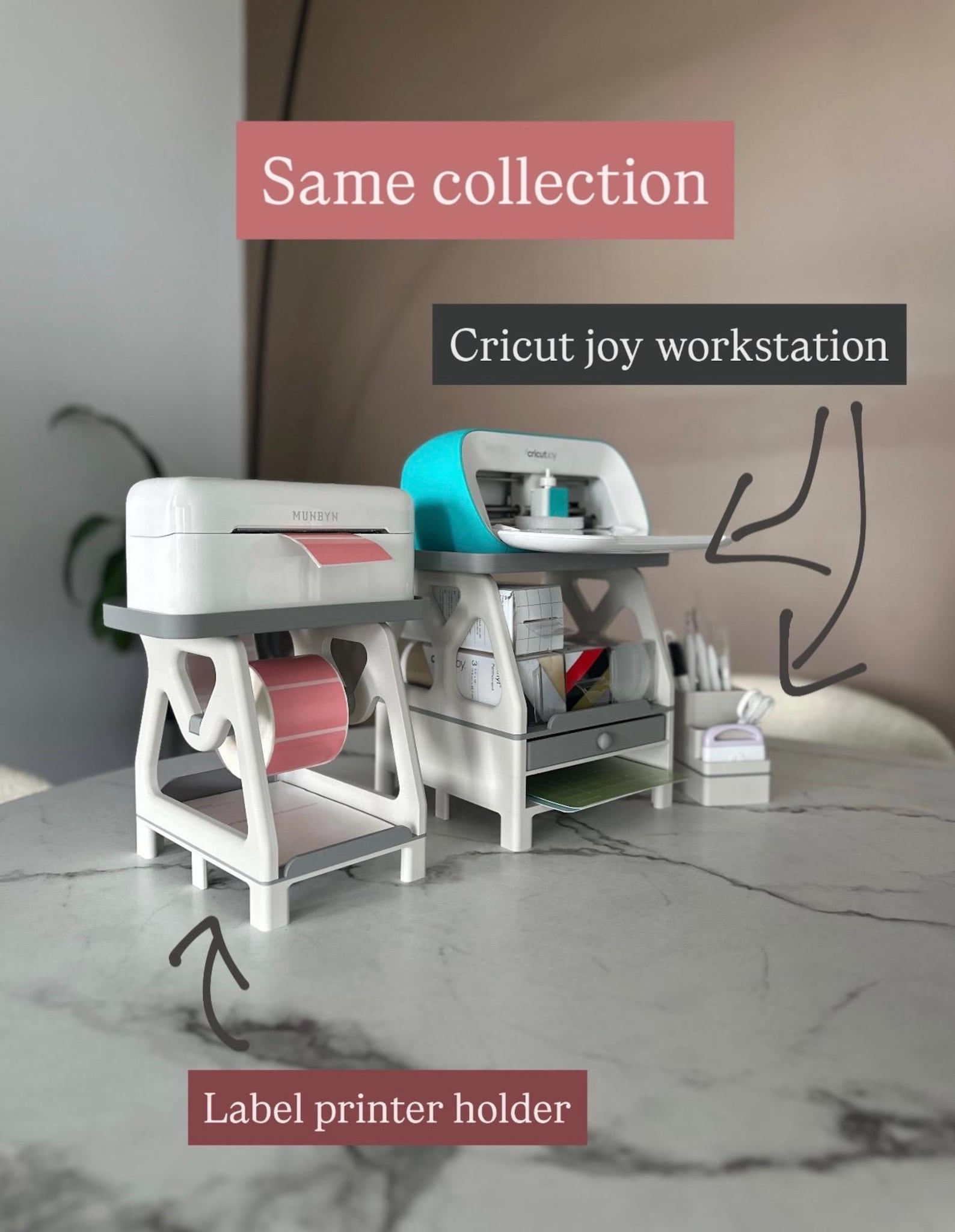 Cricut Joy Workstation With Tool Holder: 3D Print Files STL + Bambu ...