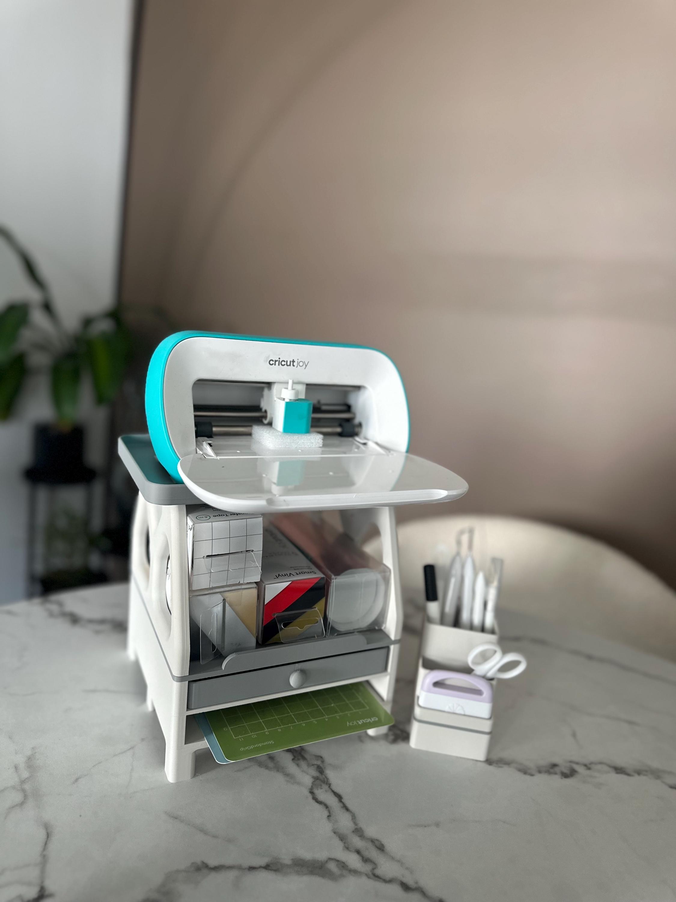 Custom Colour Cricut Joy Workstation With Organiser Drawer & Separate ...