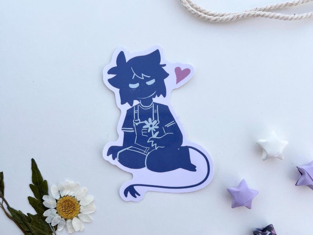 Stranger Omori Vinyl Sticker - Etsy