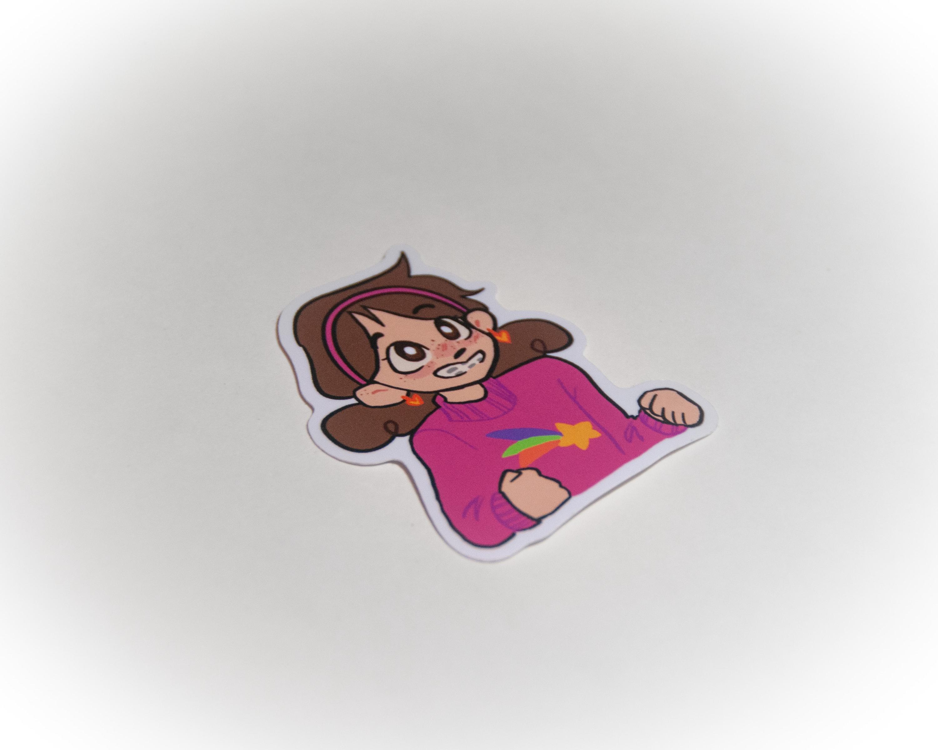 Mabel Gravity Falls Vinyl Sticker - Etsy