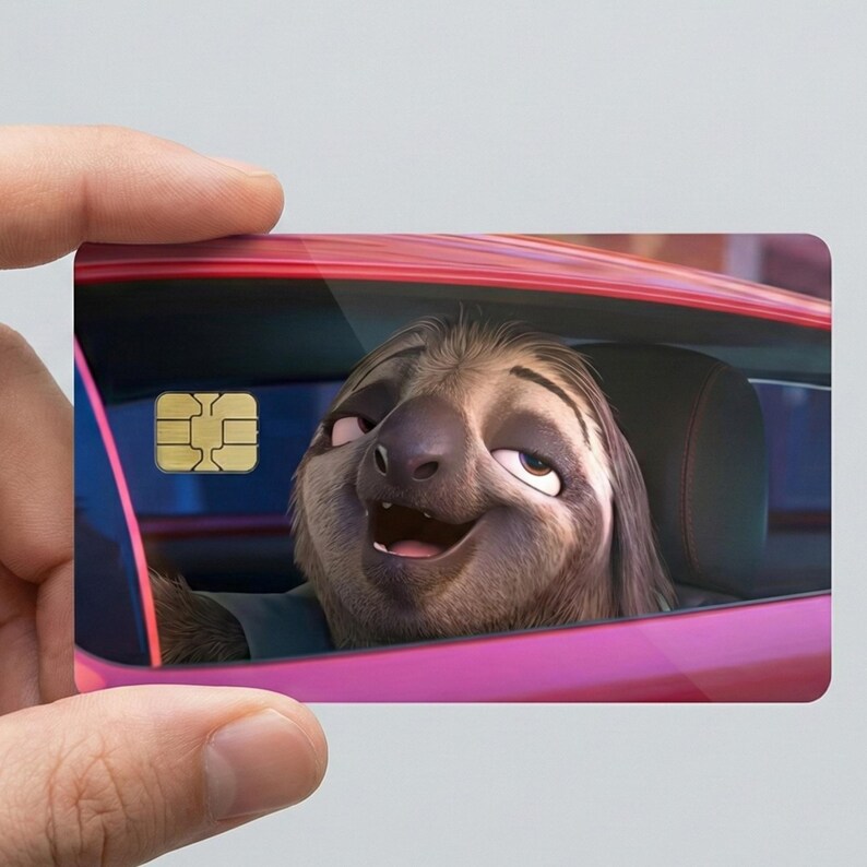 Credit Card Skin Zootopia 2 Theme | (2‑piece Set) Front & Back ...