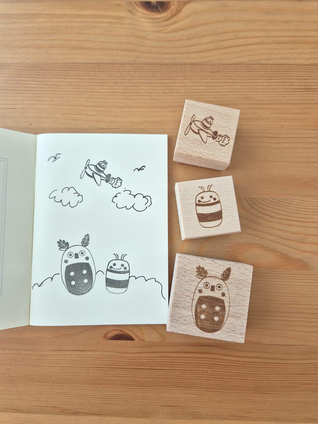Tom & Braidy Stamp Chop Collection - Etsy