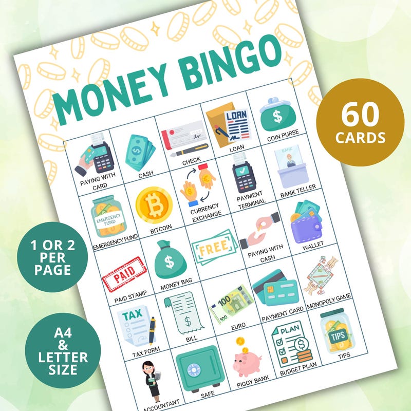 Saving Money Activities - Etsy