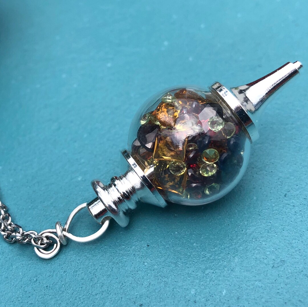 Opulent Jewel Sphere Pendulum Old World Colors - Etsy