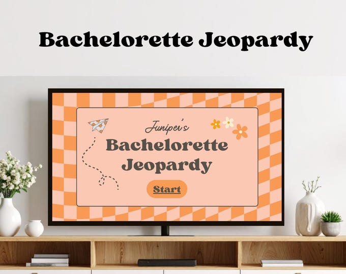 Bachelorette Jeopardy Printable Game Hen Do Entertainment Questions ...