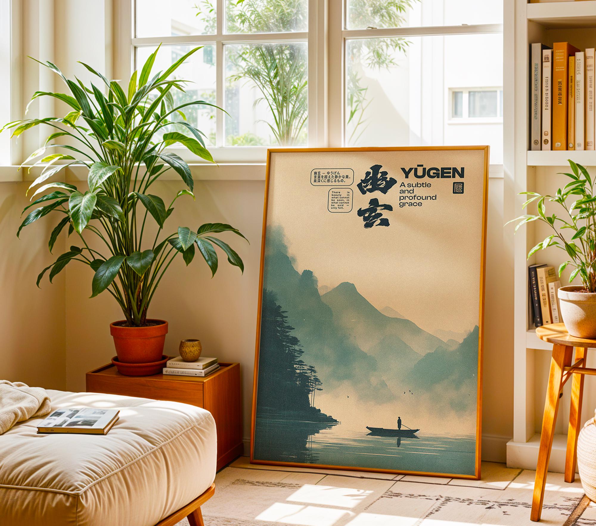 Japanese Philosophy Poster Set: Ikigai, Yugen, Mono No Aware Printable ...