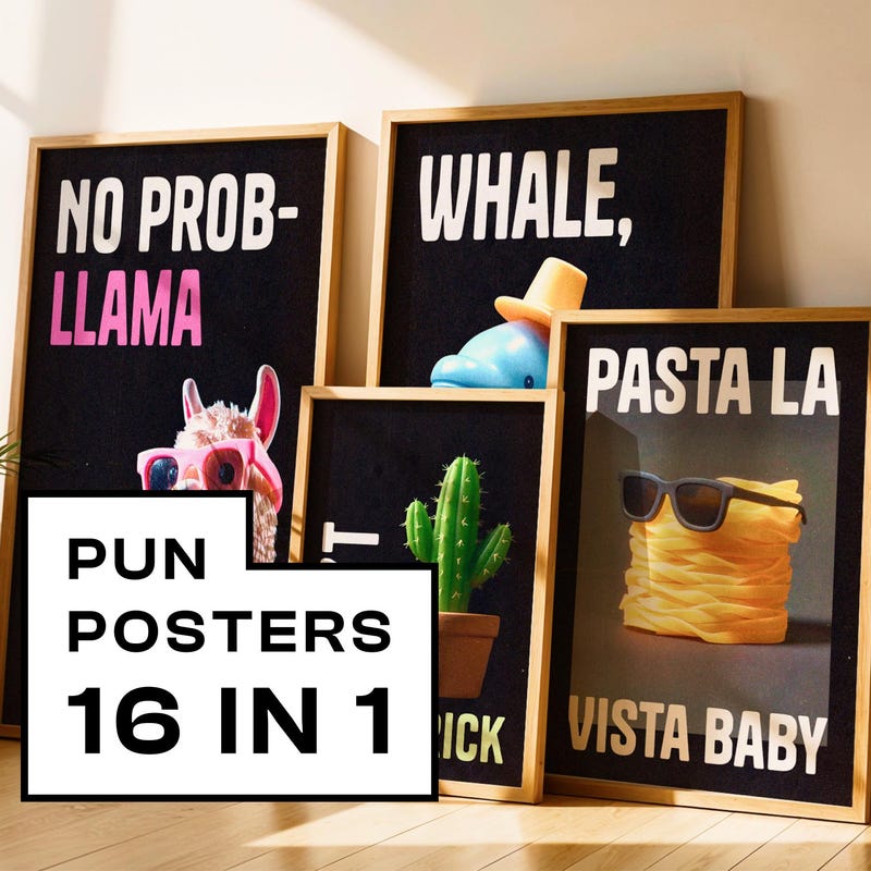 Pun Office Decor - Etsy UK