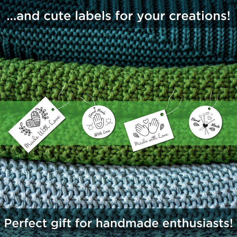 Knitting and Crochet Project Journal: Handmade Tracker (printable PDF ...