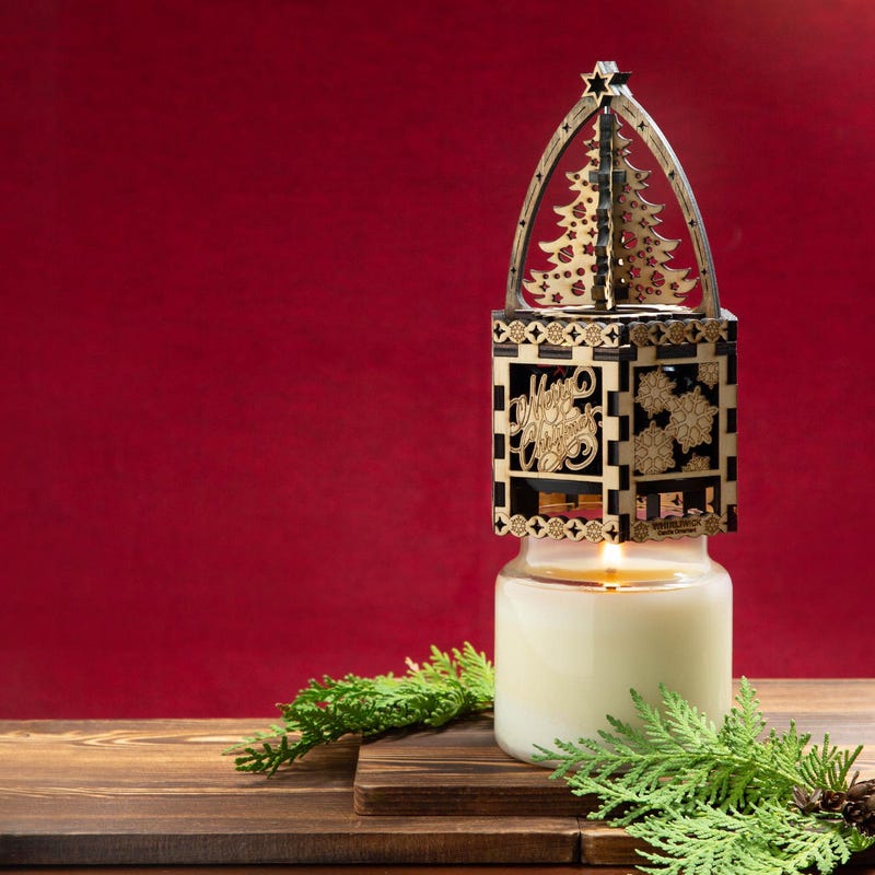 Carousel Christmas Candle - Etsy