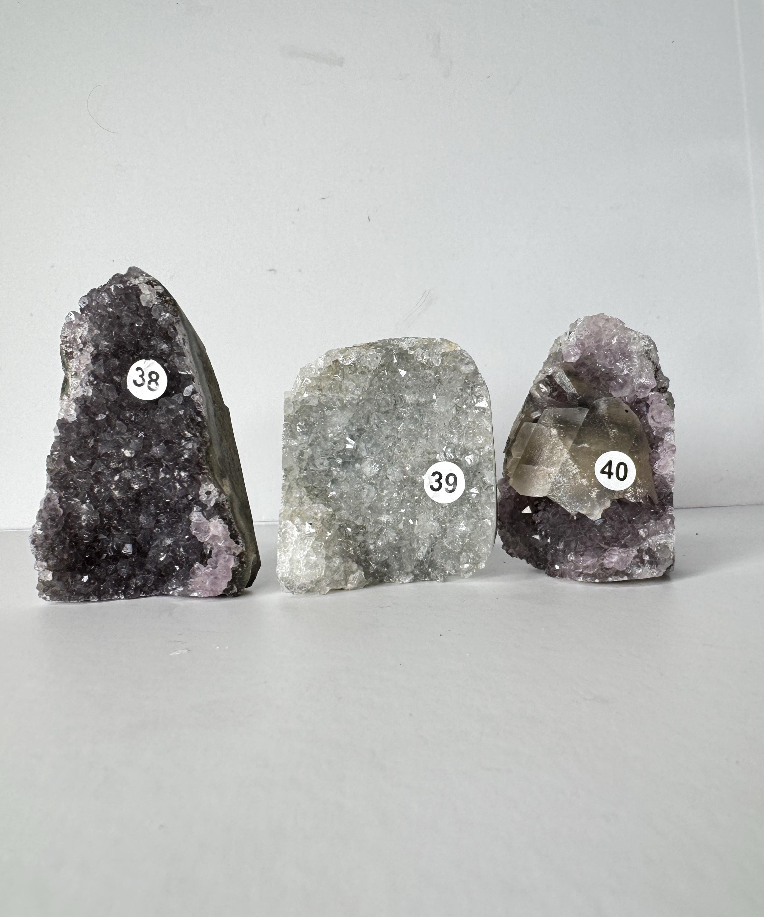 Amethyst Geode Cluster Self-standing Crystal Gemstone | Grade AAA ...