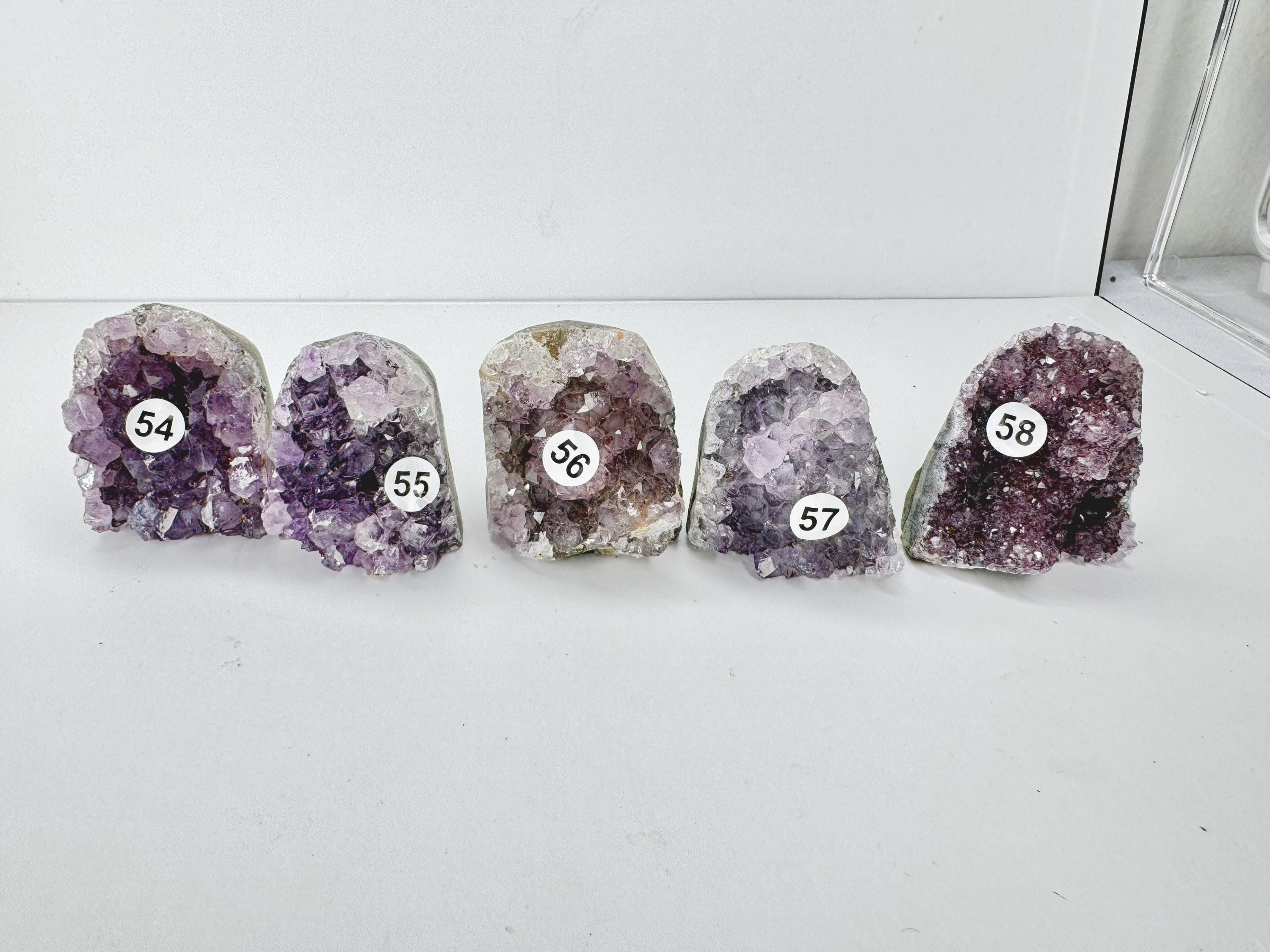 Amethyst Geode Cluster Self-standing Crystal Gemstone | Grade AAA ...