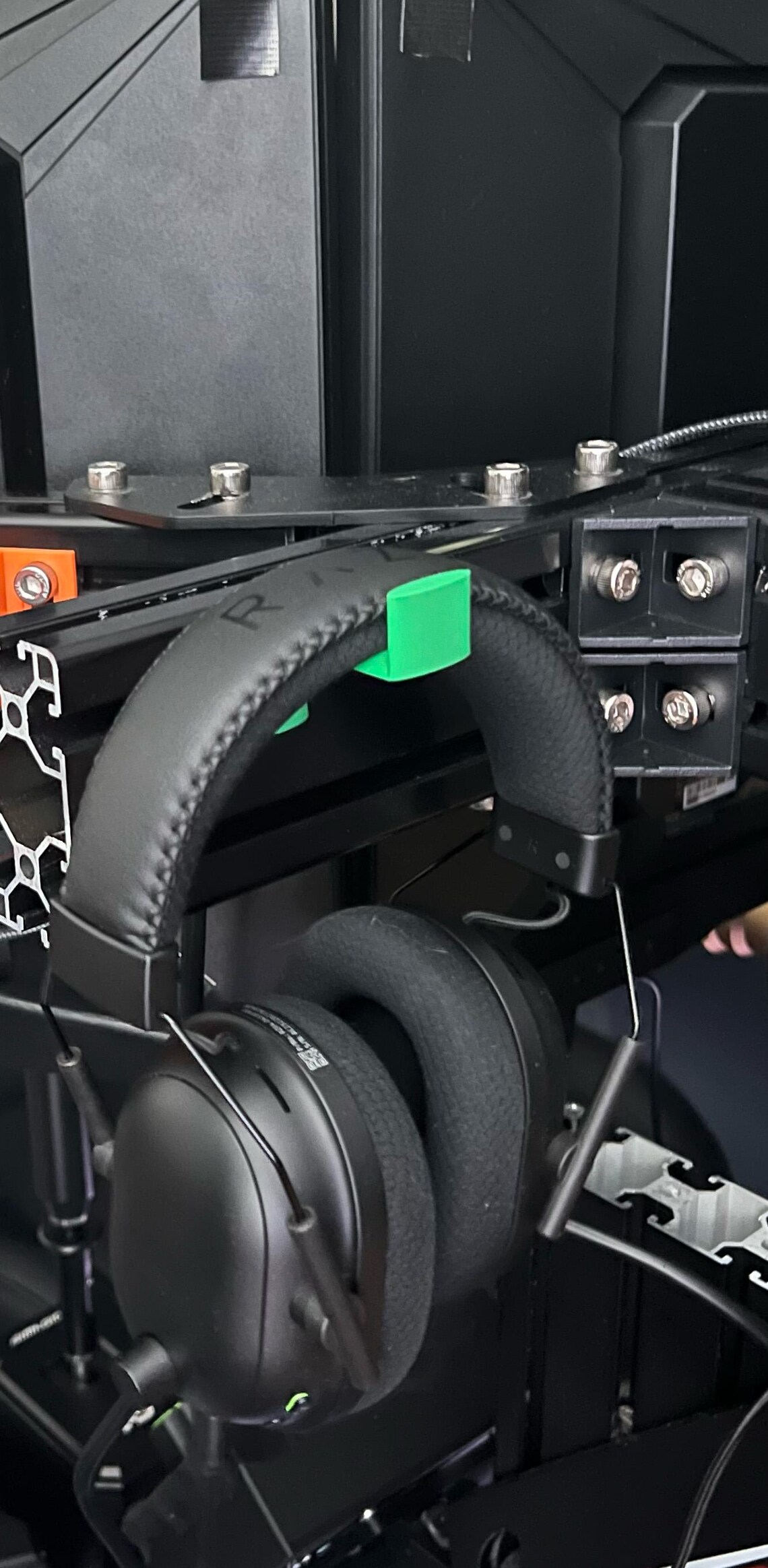 Headset Holder / Mount for 8020 Sim Rig - Etsy