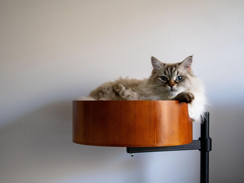 The Deskpurrch - A Perch-bed for Your Cat and Desk - Etsy