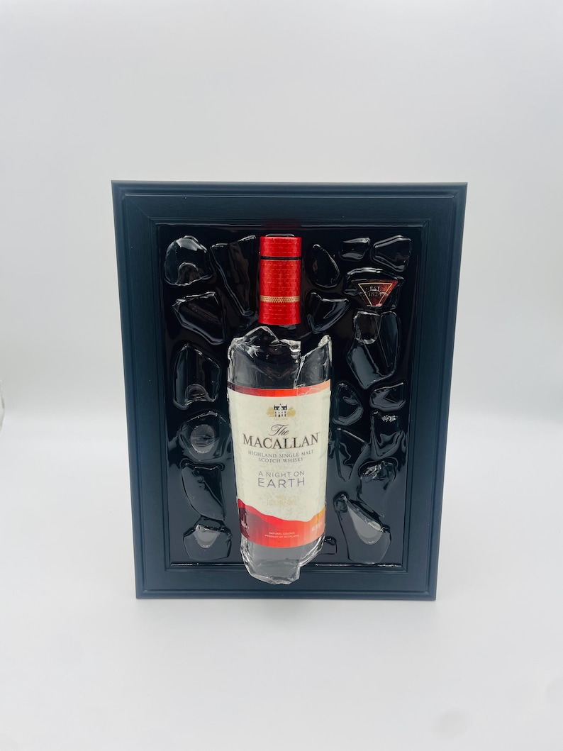 Macallan Broken Bottle Epoxy Art Wall Decor - Etsy
