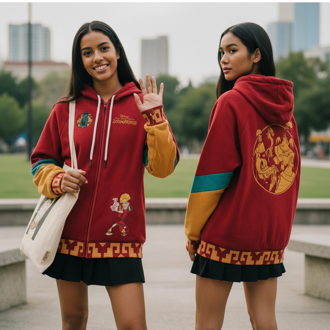 Disney the Emperor’s New Groove 3D Zip Hoodie, Kuzco No Touchy Unisex ...