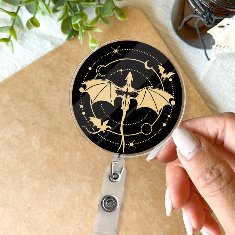 Book Badge Reel - Etsy