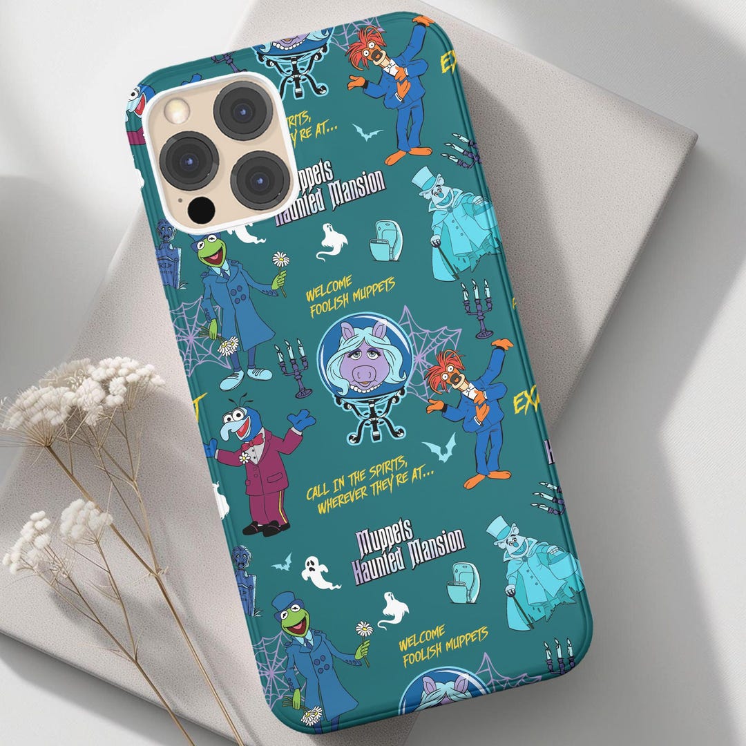 Retro Muppets Haunted Mansion Phone Case, Welcome Foolish Muppets Phone ...