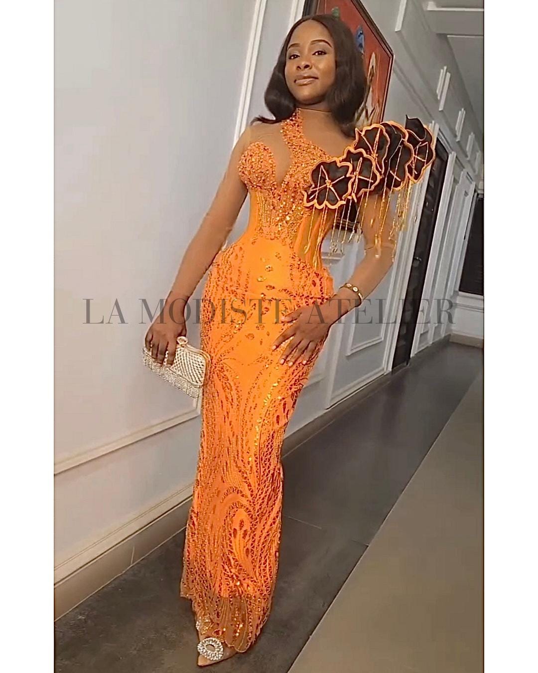 Luxury Evening Dress | Birthday Reception Dress | Prom Dress | Red ...