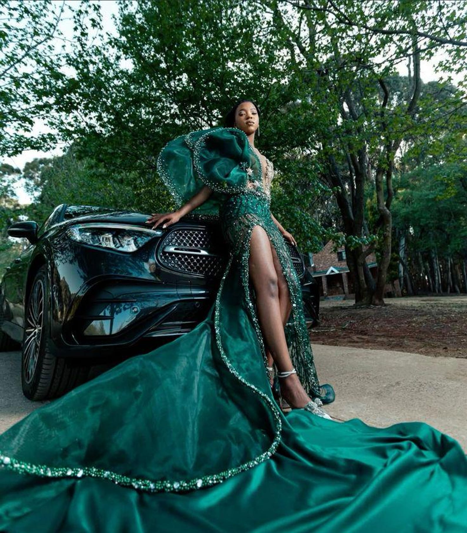 Luxury Evening Dress | Birthday Reception Dress | Prom Dress | Red ...