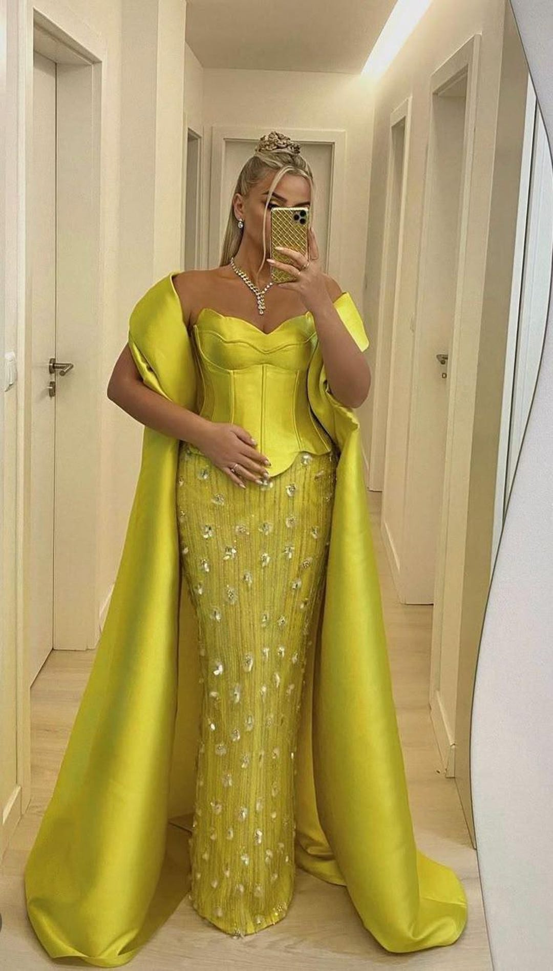 Mother of the Bride & Groom Dress | Corset, Skirt and Robe Dress ...