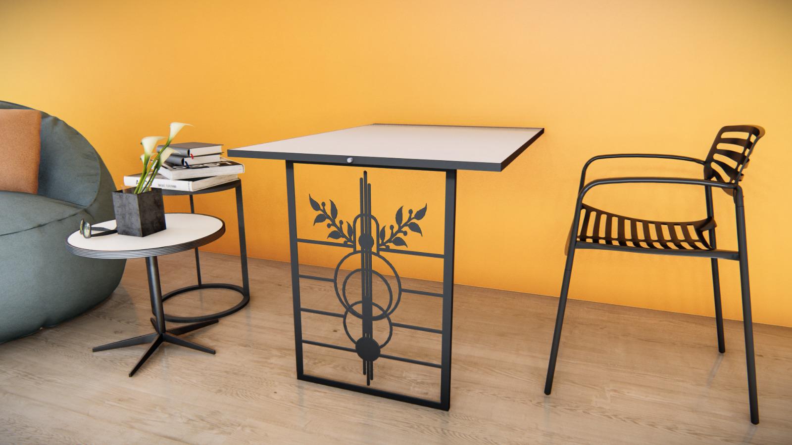 Wall Mounted Table, Folden Wall Table, Foldable Kitchen Table, Murphy ...