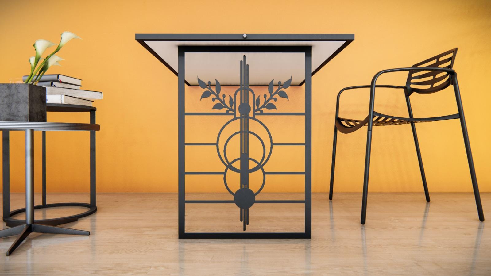 Wall Mounted Table, Folden Wall Table, Foldable Kitchen Table, Murphy ...