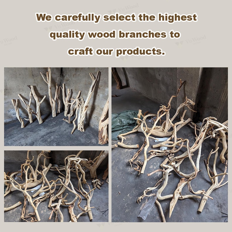 Cat Tree Made From Real Tree Branches and Wicker, Perfect for ...