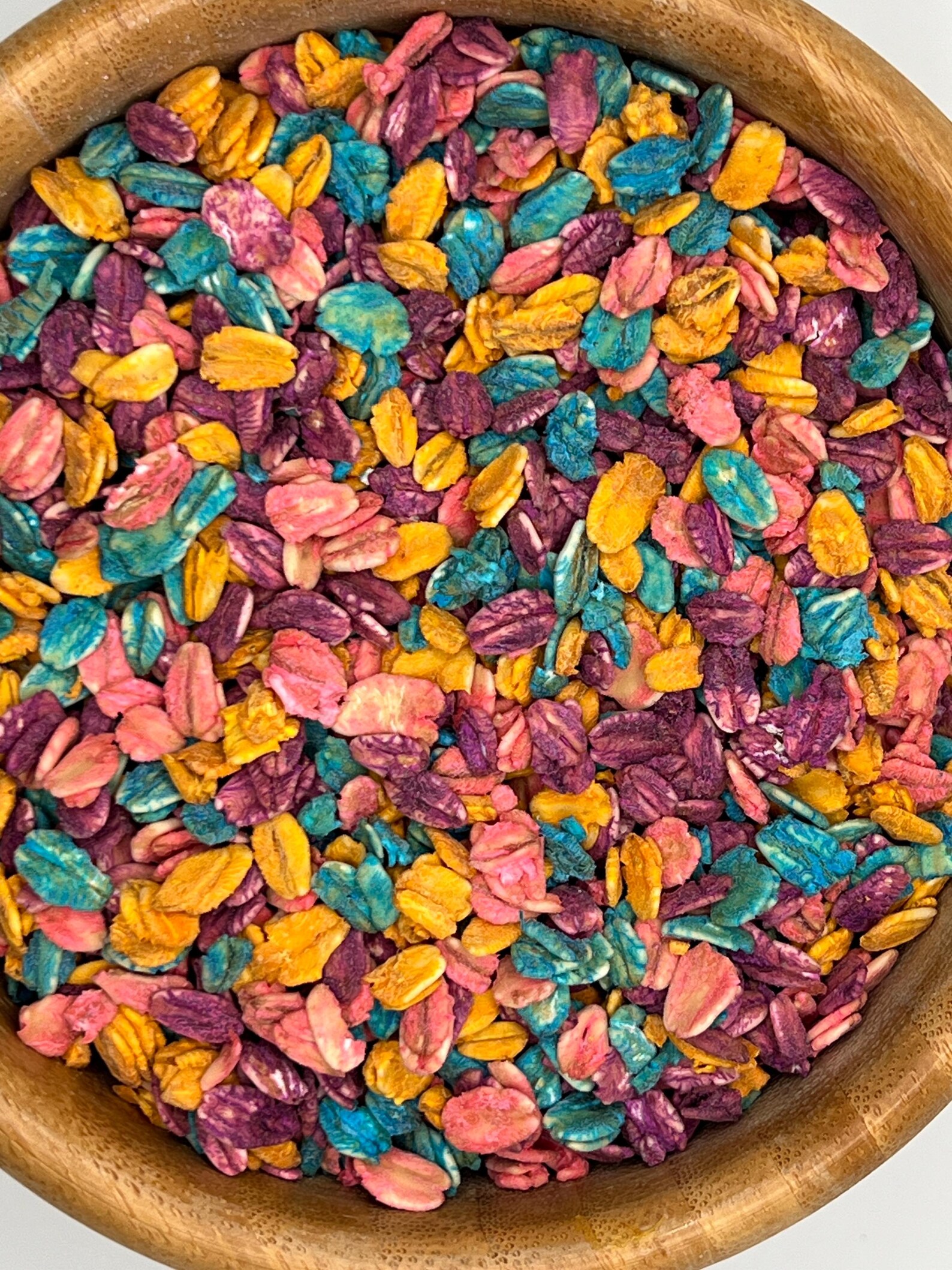 Colored Oats for Sensory Play. Mix for Sensory Play, Rainbow Sensory ...