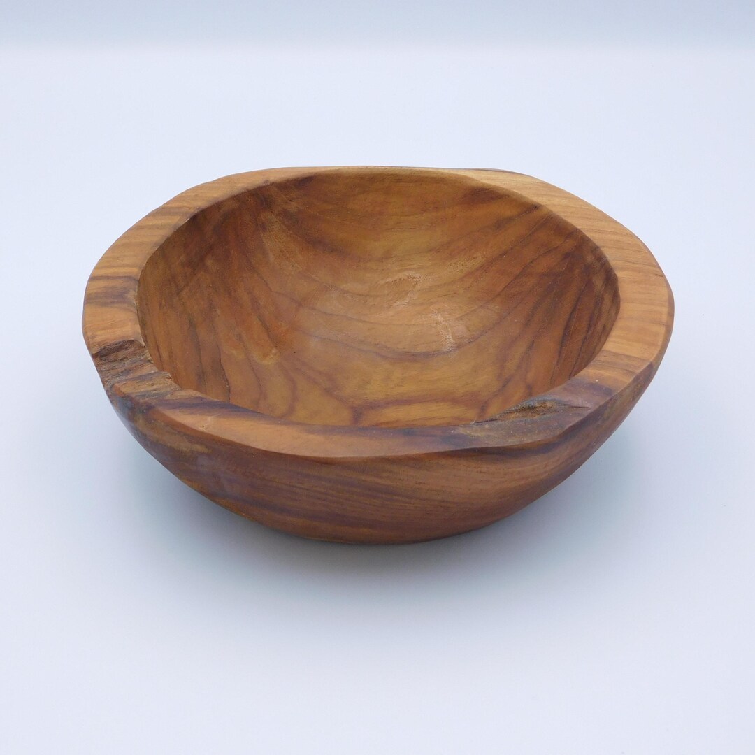 18cm Rustic Small Wooden Solid Bowl | **choose Your Own** | Ideal as a ...