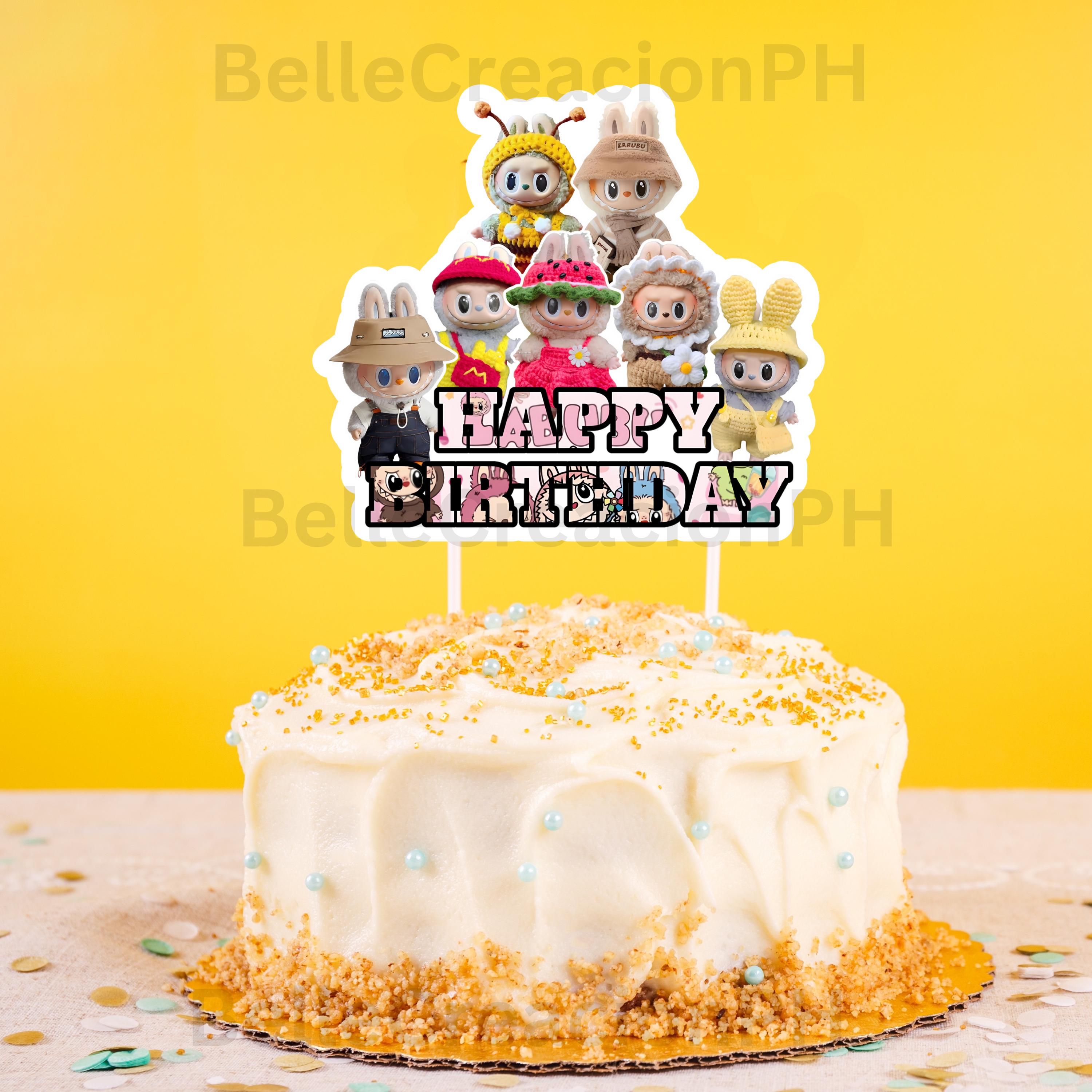 Free Gifts, Digital Cake Topper, Kids Cake Topper, Birthday Topper ...