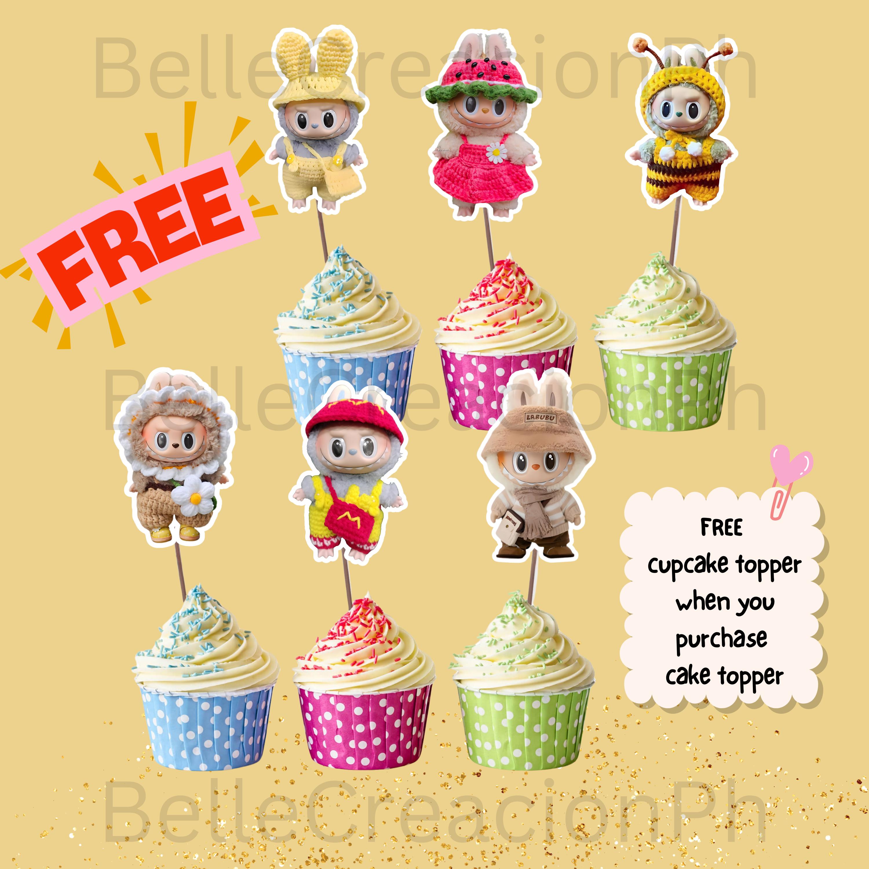 Free Gifts, Digital Cake Topper, Kids Cake Topper, Birthday Topper ...