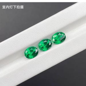 Lab Grown Garnet Emerald Green YAG Synthetic Yttrium Aluminum Garnet ...