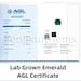 Lab Grown Garnet Emerald Green YAG Synthetic Yttrium Aluminum Garnet ...