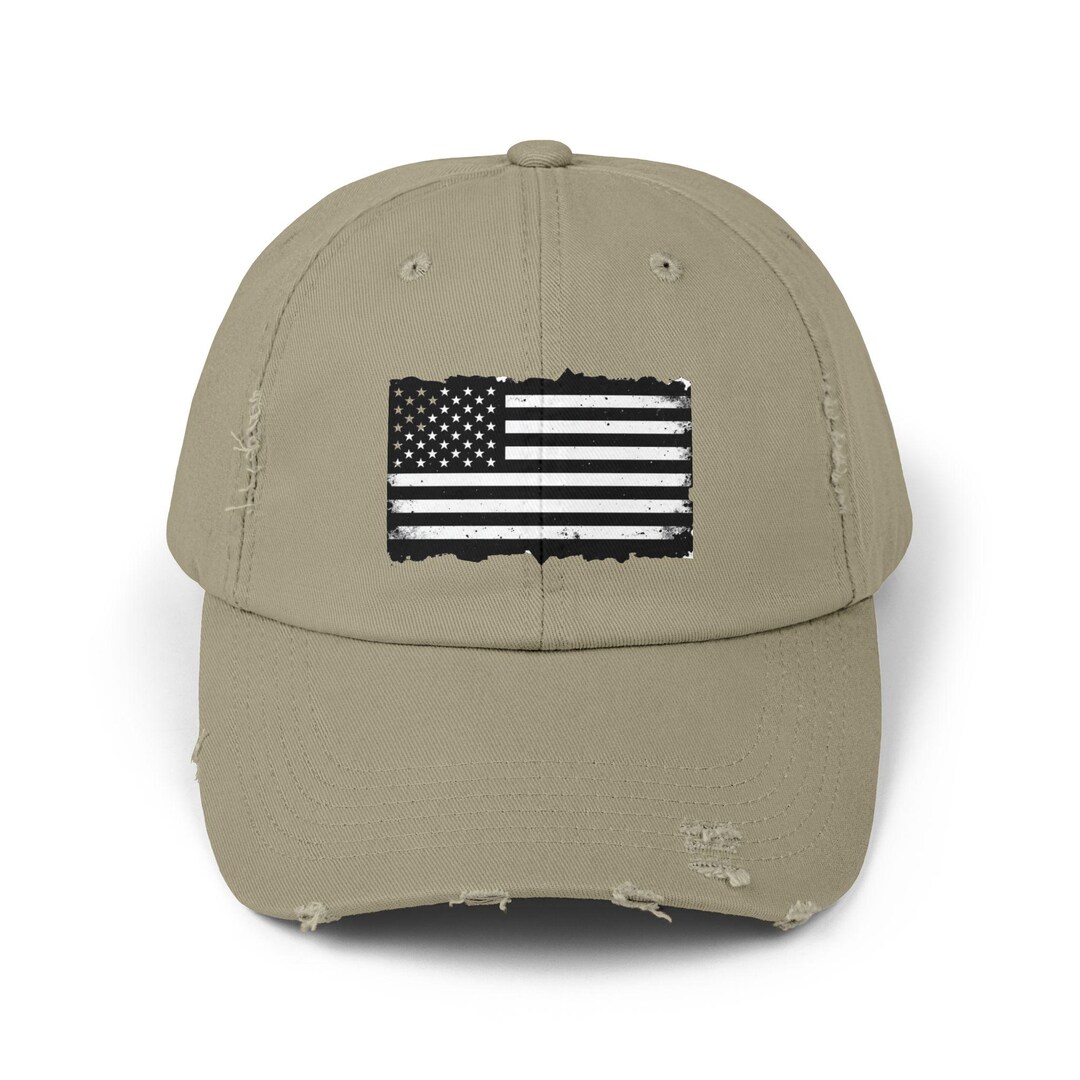 Distressed US Flag Cap, Patriotic Vintage Dad Hat - Etsy