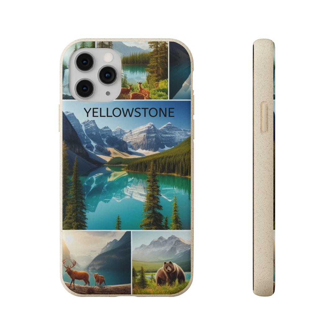 Phone Cases Yellowstone National Park Wildlife Collage - Etsy
