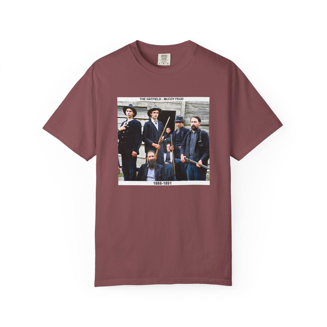 Vintage Hatfield and Mccoy Feud Unisex T-shirt, Appalachian Family Feud ...