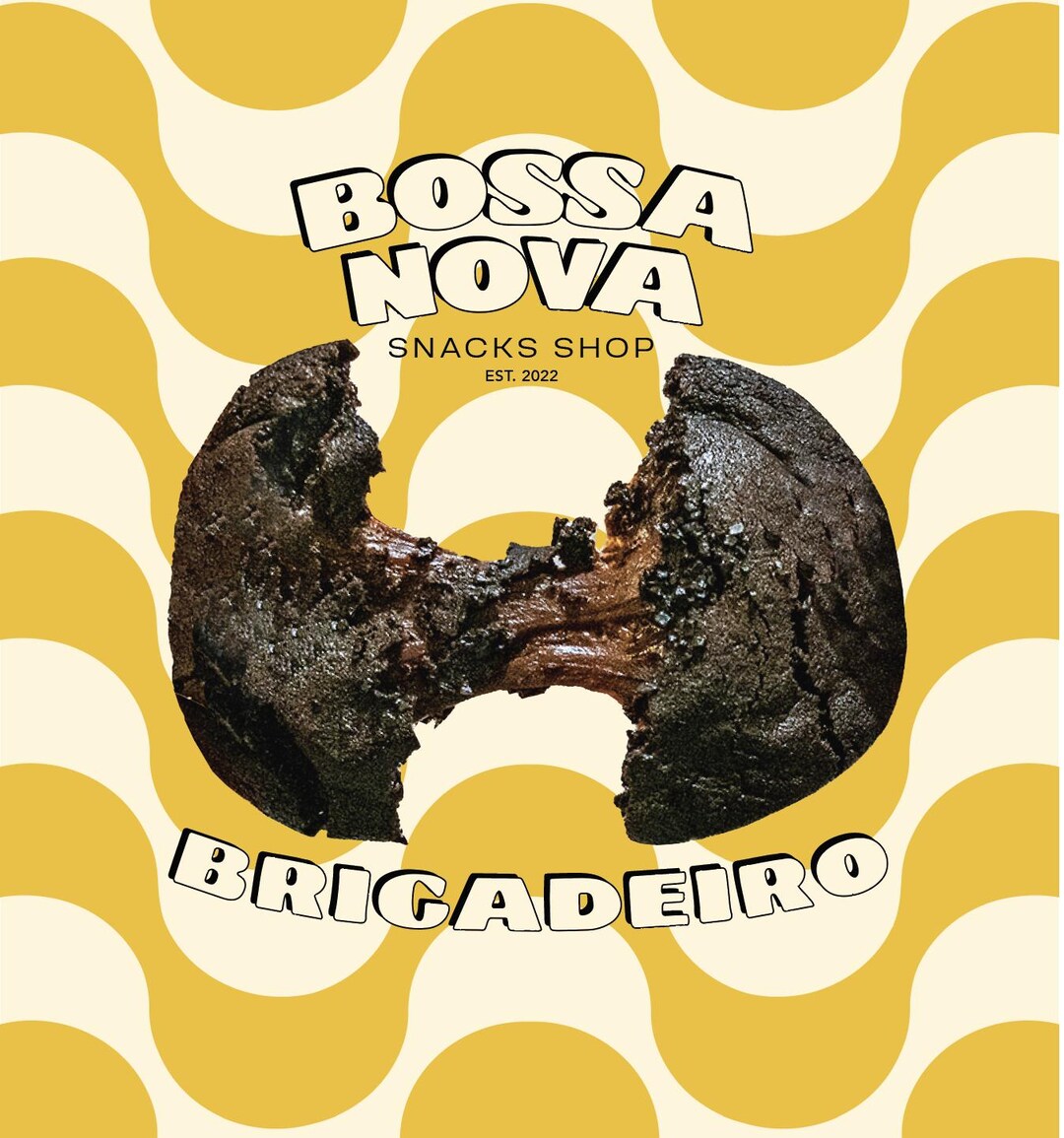 7-pack, Brazilian Inspired Double Chocolate Cookies Filled With ...