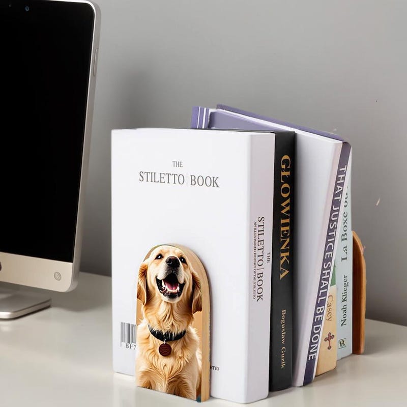 Dog Bookends - Etsy