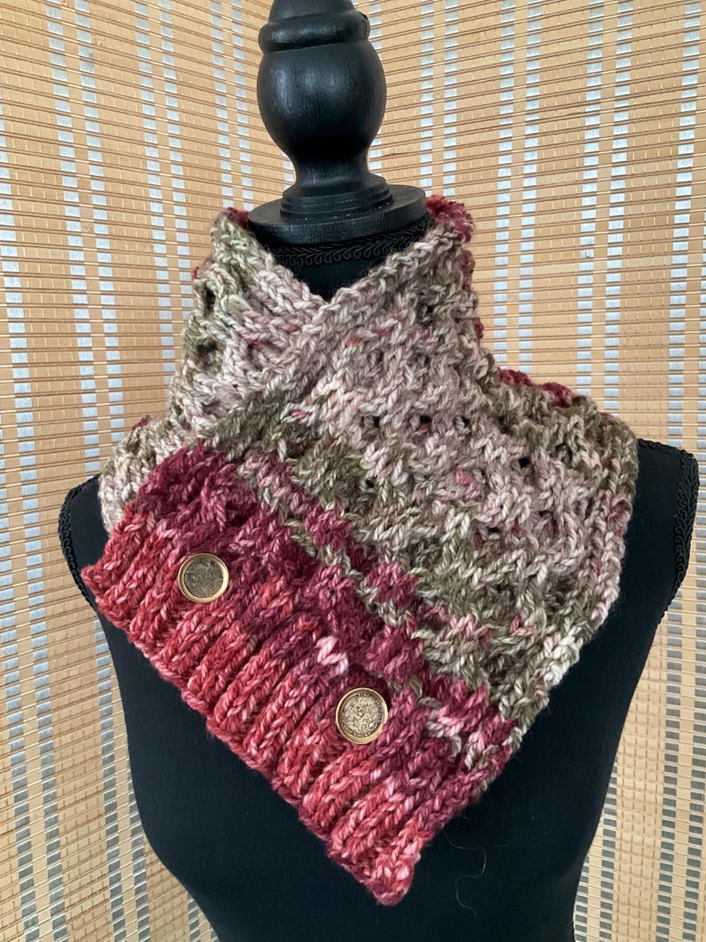 Honeycomb Celtic Knit Cowl - Etsy