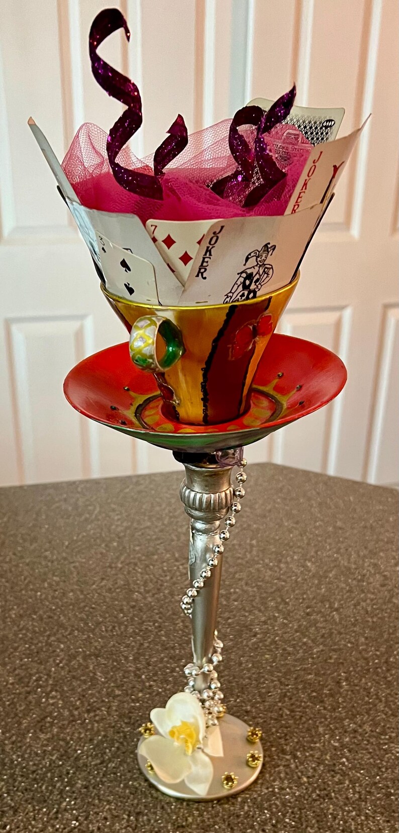 Unique Wonderland Inspired Centerpiece, Party Decoration. Step up Your ...