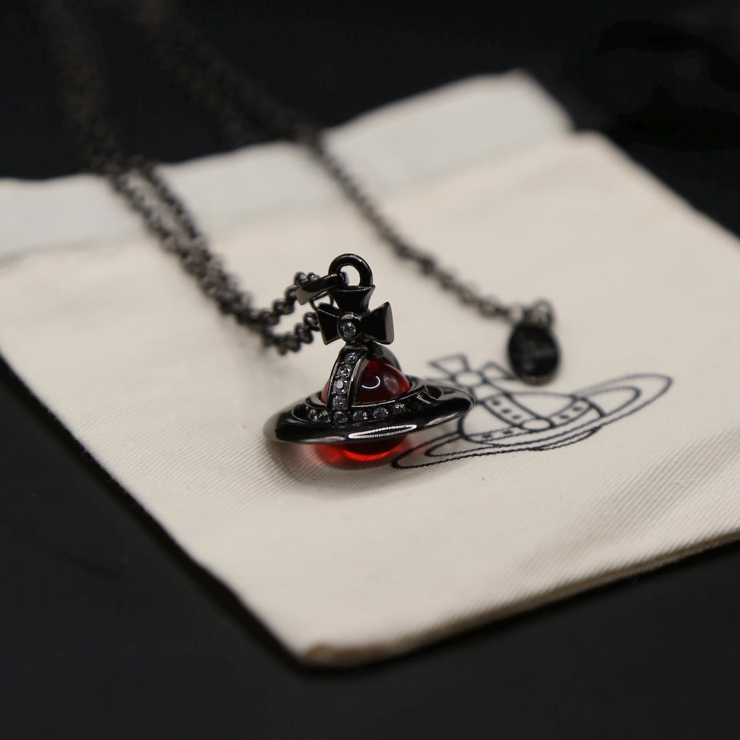 Nana Anime Gothic Planet Mini Orb Pendant Necklace, Red Orb 10mm - Etsy ...