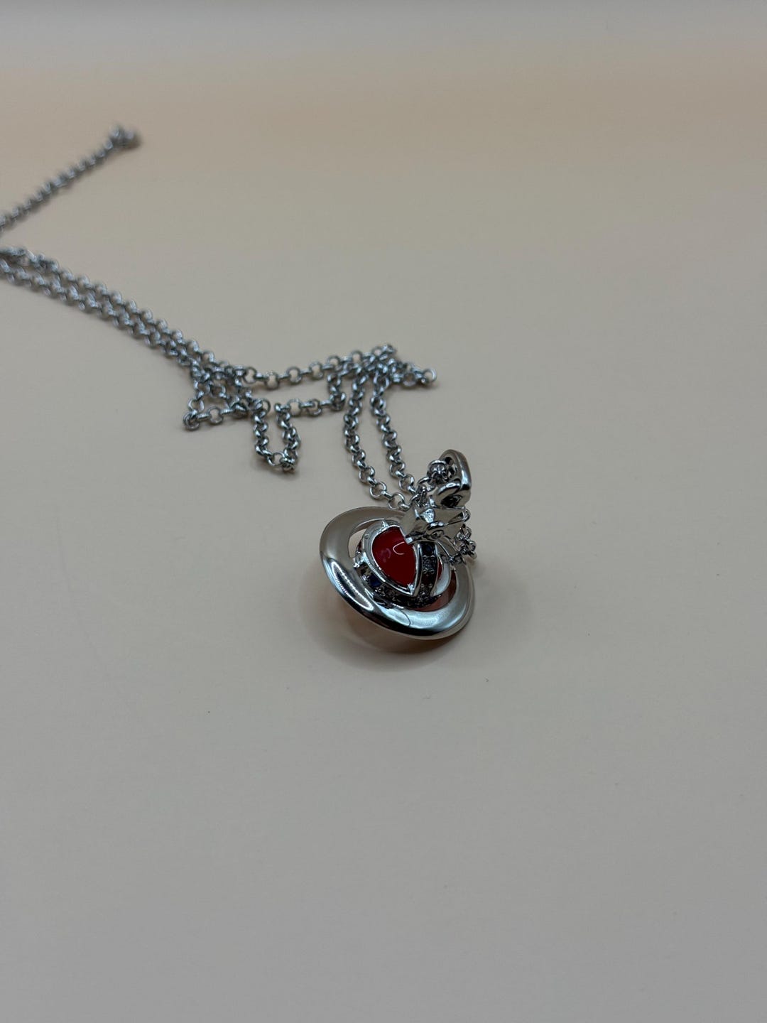 Nana Anime Planet Mini Orb Pendant Necklace, Red Orb 10mm - Etsy