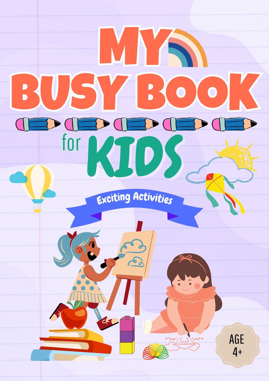 Mermaid Theme Busy Book [digital Download] 64 Pages - Etsy
