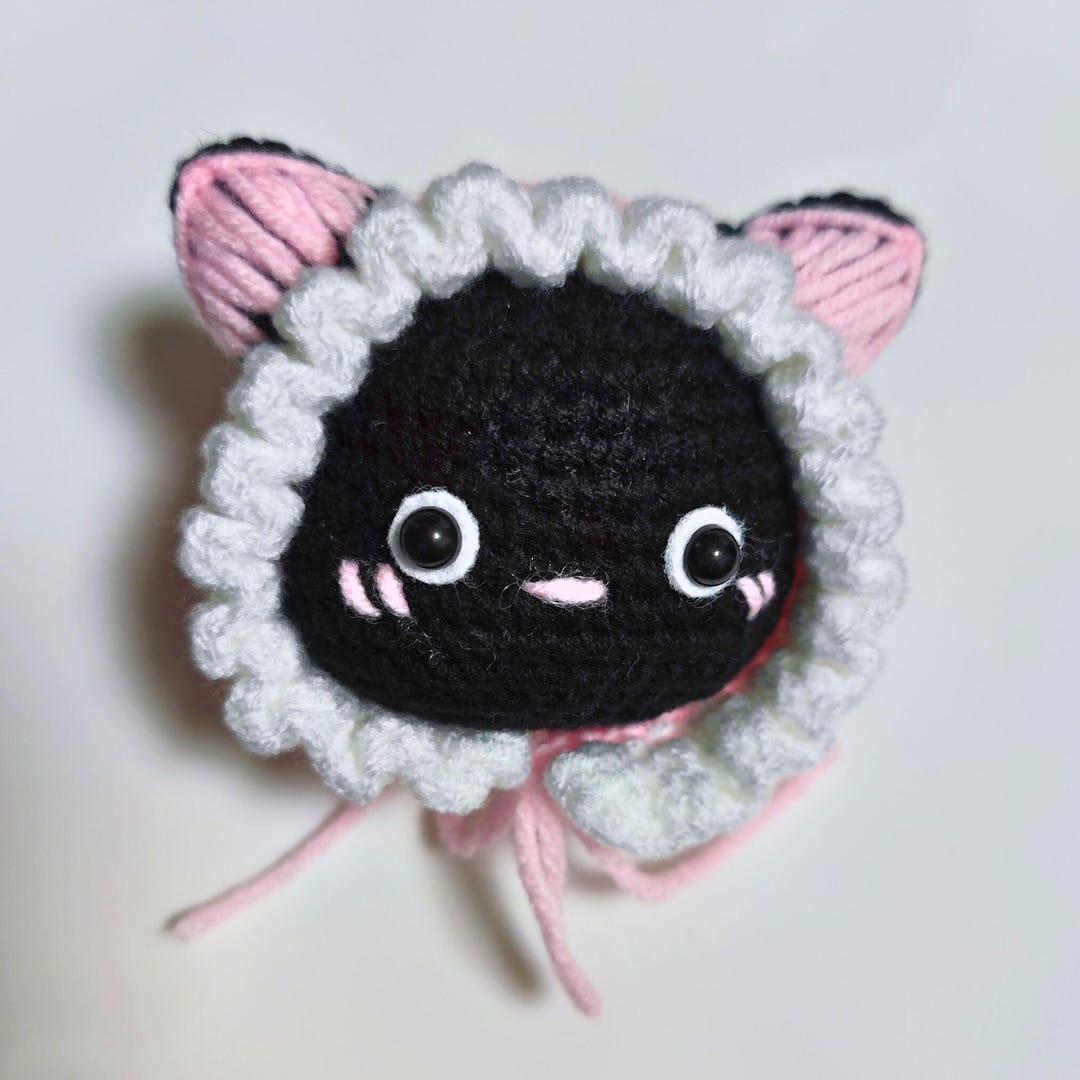 Crochet Cat, Cute Little Kitty, Crochet Kitten Pattern, Crochet Gift ...