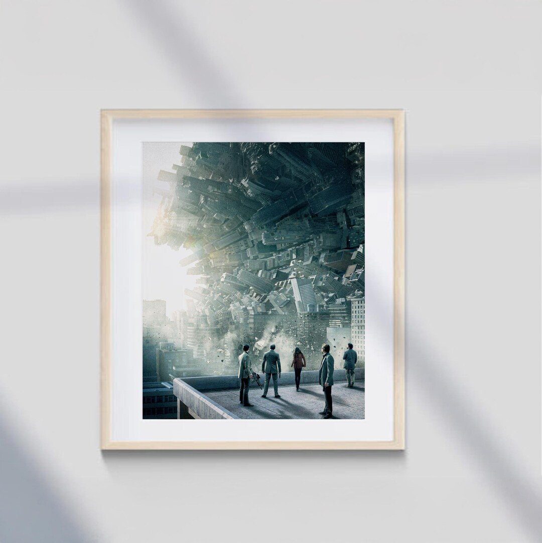 Inception Movie Poster Simple Digital Print - Etsy