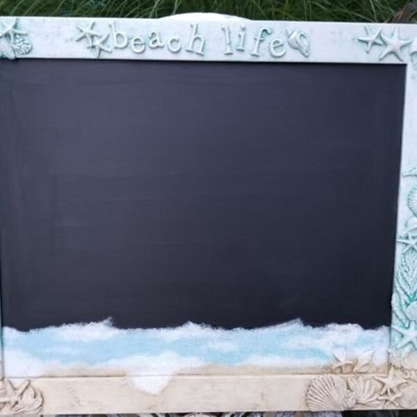 Beach Chalkboard - Etsy